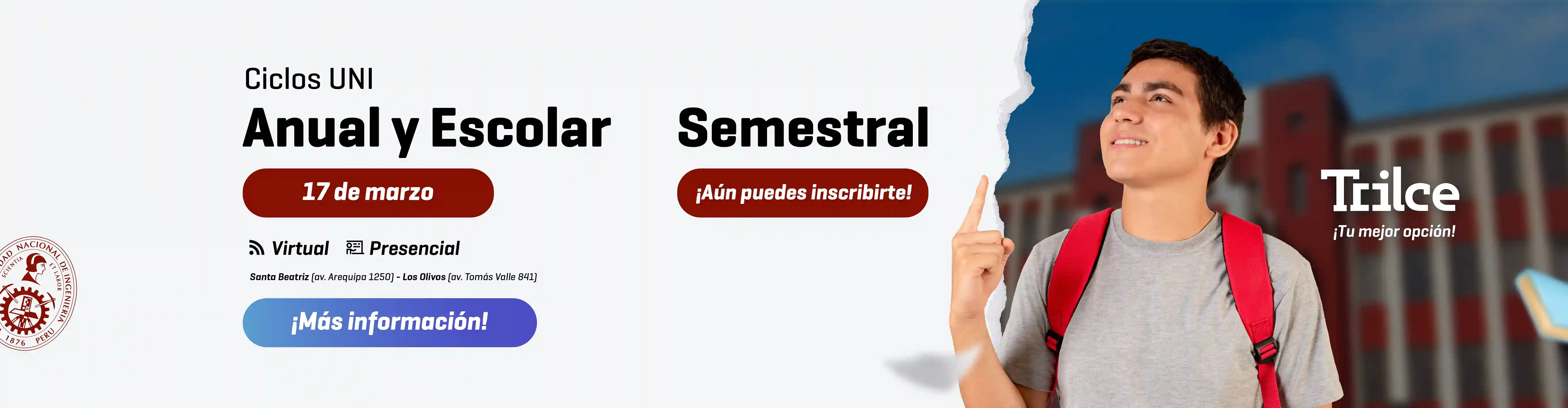 Trilce | Academia | Tu mejor opción